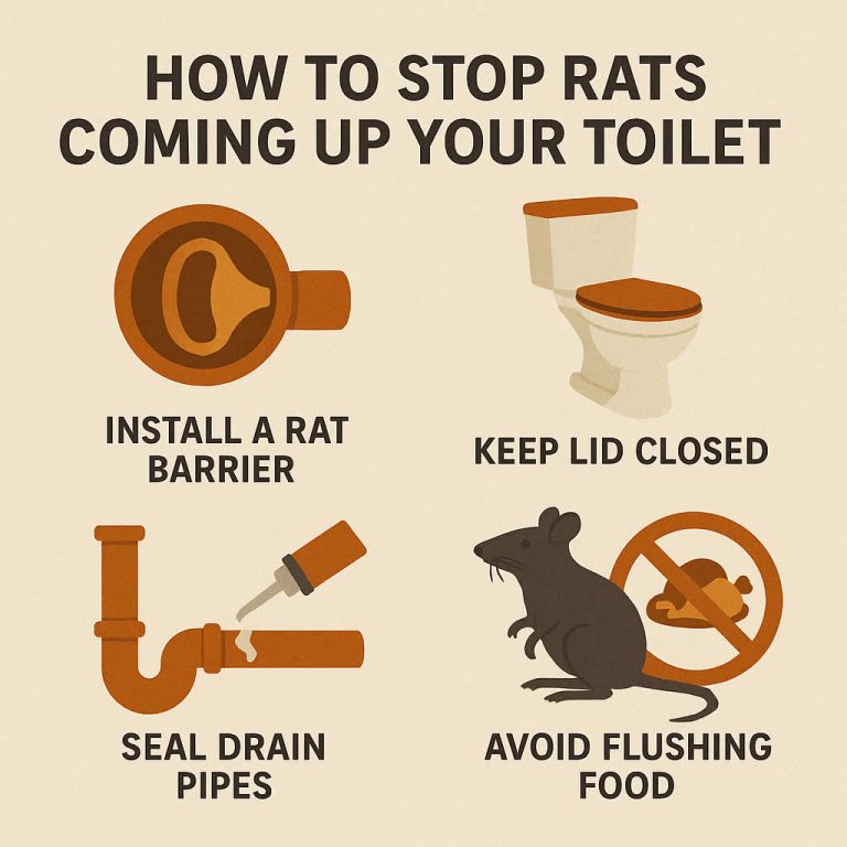 How to Stop Rats Coming Up Your Toilet